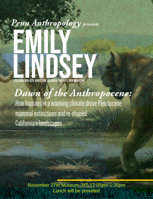 Emily Lindsey Excavation Site Director La Brea Tar Pits And Museum